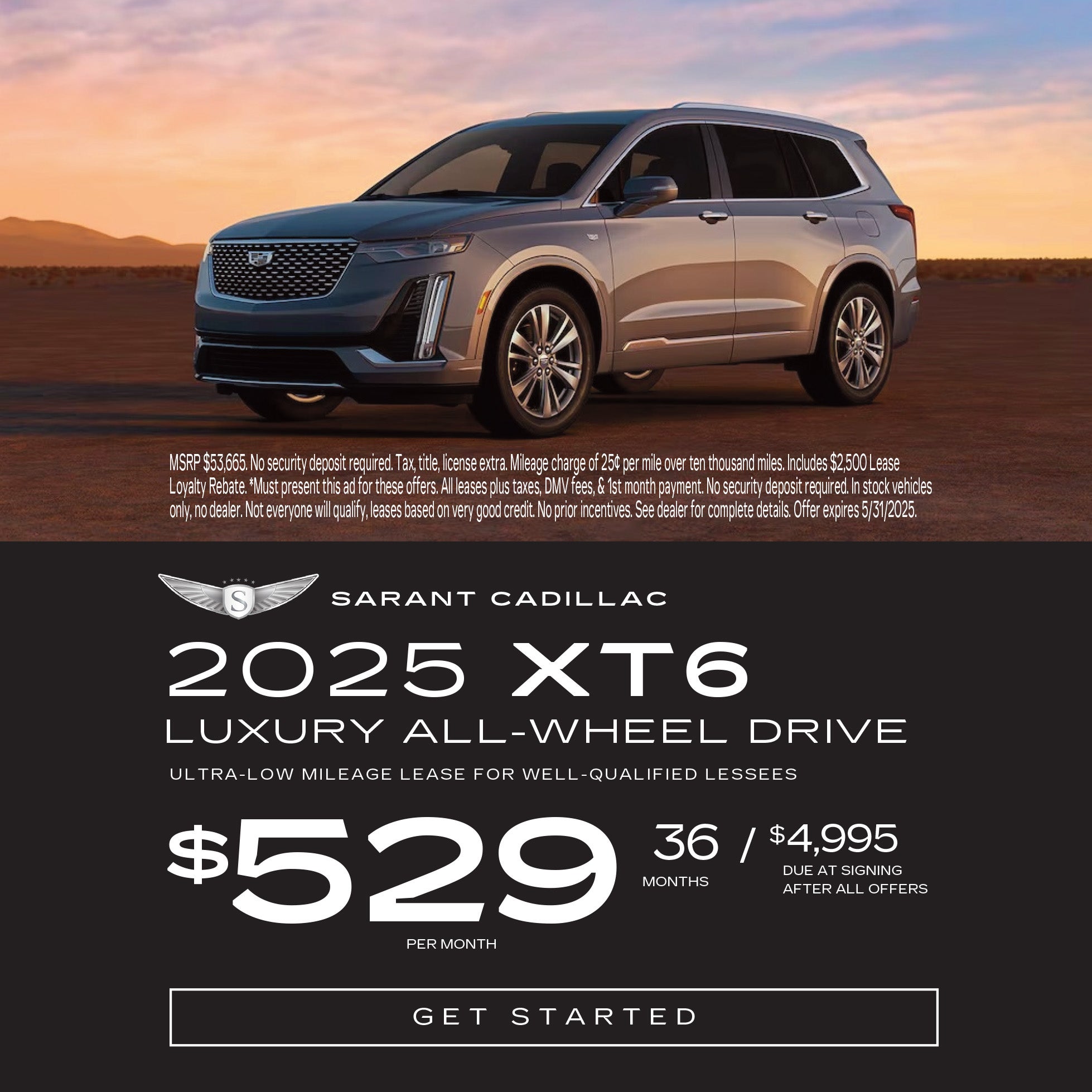 Sarant Cadillac is a FARMINGDALE Cadillac dealer and a new car and used ...