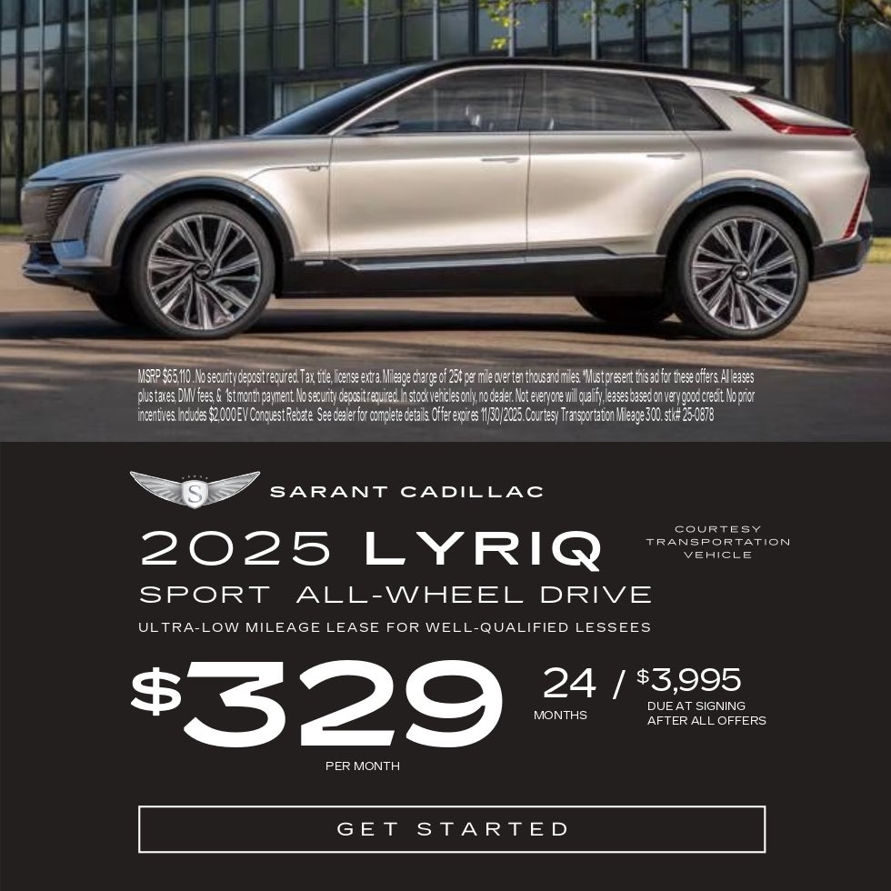 Sarant Cadillac is a FARMINGDALE Cadillac dealer and a new car and used ...